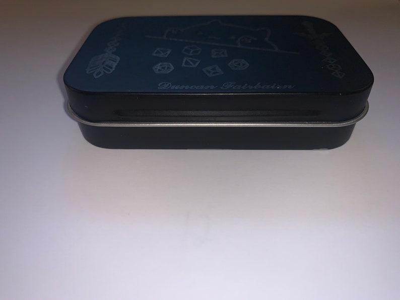 Customizable Dice Tin Mystery Set of Dice Single - Etsy