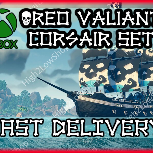 Valiant Corsair Oreo Ship - Etsy