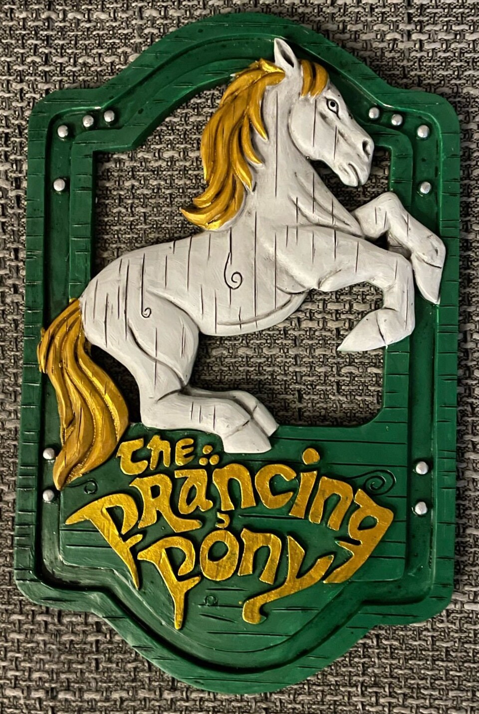 Prancing Pony Green Dragon Home Wall Art Decor Wall Art - Etsy