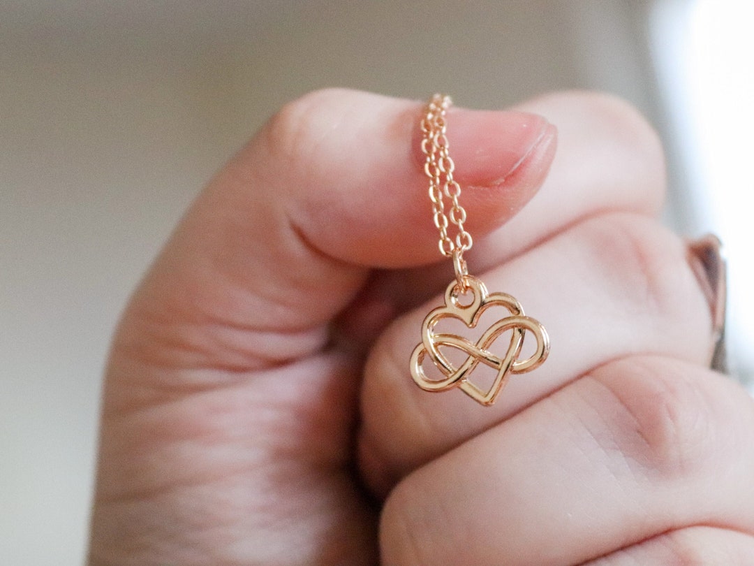 Polyamory Gold Necklace / Jewelry Set, Infinite Love Symbol, Non ...