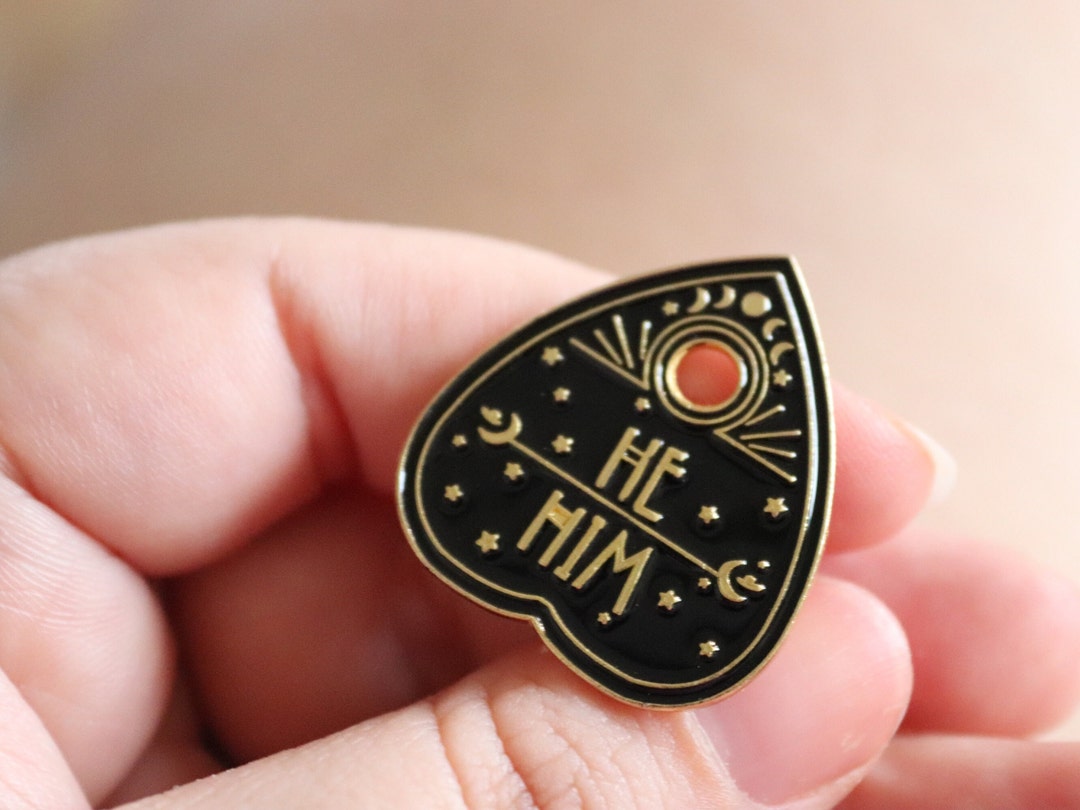 LGBTQ PRONOUNS Nonbinary / Trans Pins , Transgender, Queer Card, Pride ...