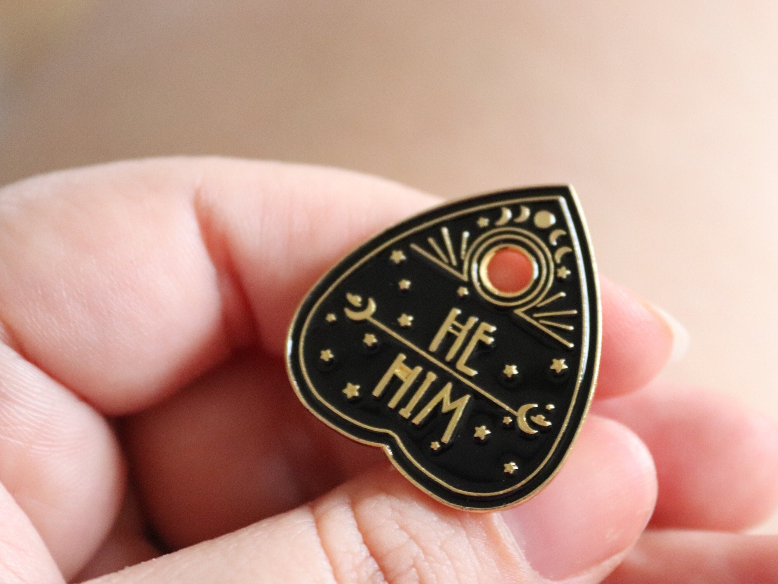 LGBTQ PRONOUNS Nonbinary / Trans Pins , Transgender, Queer Card, Pride ...