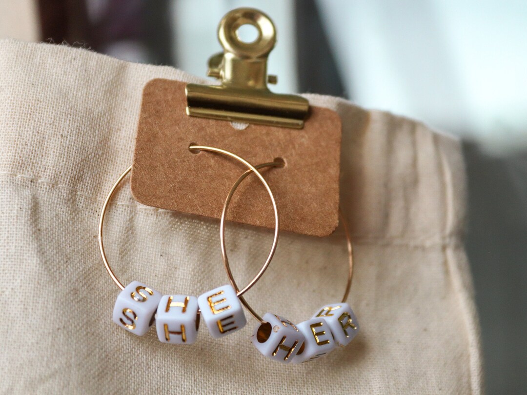 LGBTQ+ PRONOUNS Nonbinary / Trans Earrings, Transgender, Queer Jewelry ...