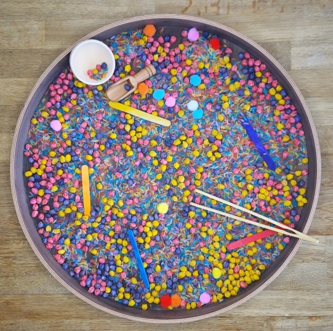 Unicorn Party Sensory Bin Tuff Tray Filler Sensory Play - Etsy