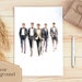 Set of 13, Watercolor Groomsmen Clipart, Wedding Day Clipart Png ...