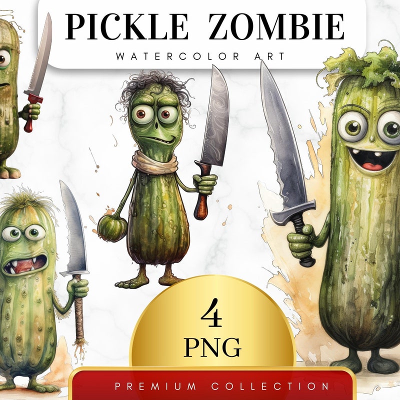 Zombie Clip Art - Etsy