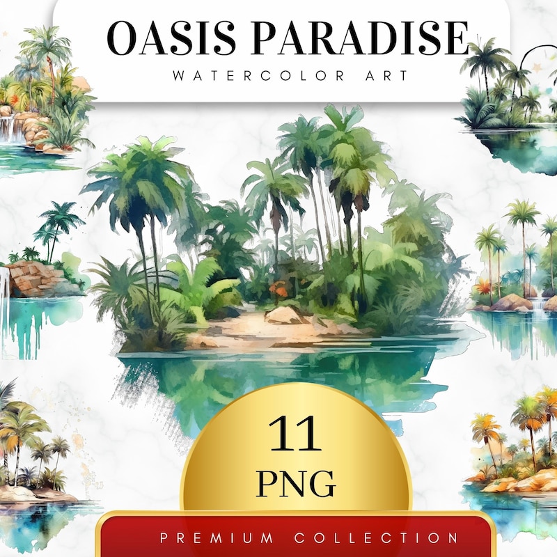 Oasis Art - Etsy