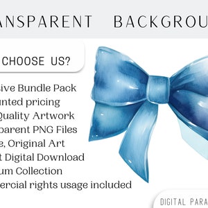 Set of 12, Blue Bowtie Clipart, Bowtie PNG, Baby Boy Clipart, Bowtie ...