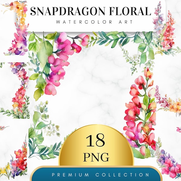 Snapdragon Svg - Etsy