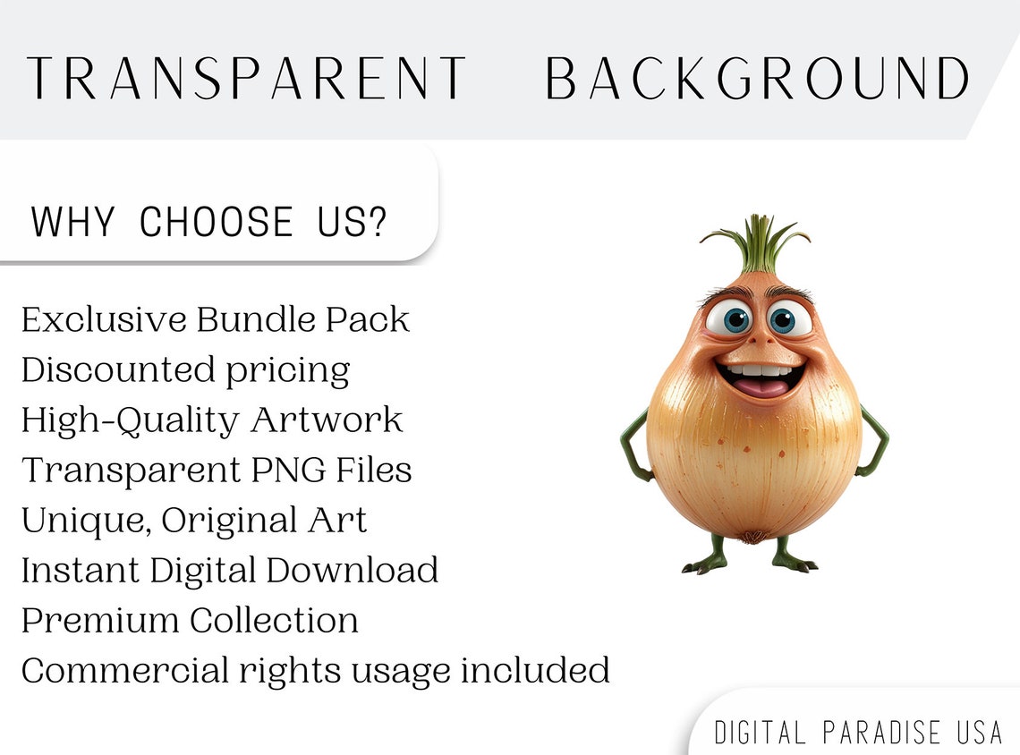 Set of 10, Happy Onion Clipart Bundle, Cute Vegetable PNG, Food Clipart ...