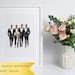 Set of 13, Watercolor Groomsmen Clipart, Wedding Day Clipart Png ...