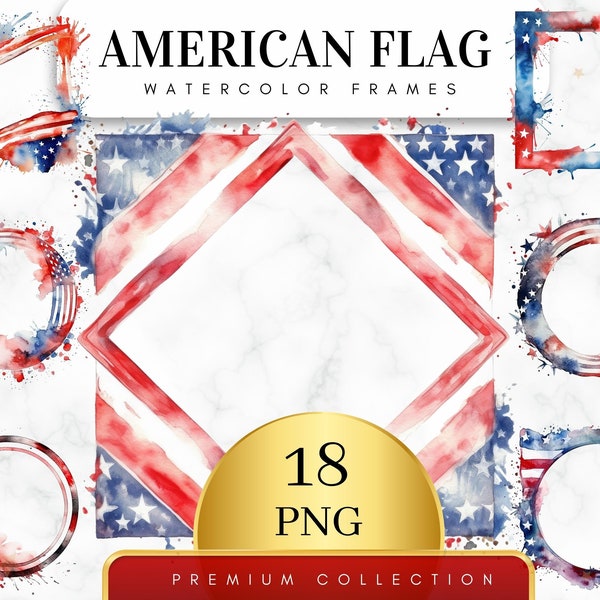 Patriotic Frames - Etsy