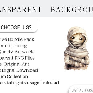 Set of 31 Halloween Mummy Clipart Mummy PNG Spooky Clipart - Etsy