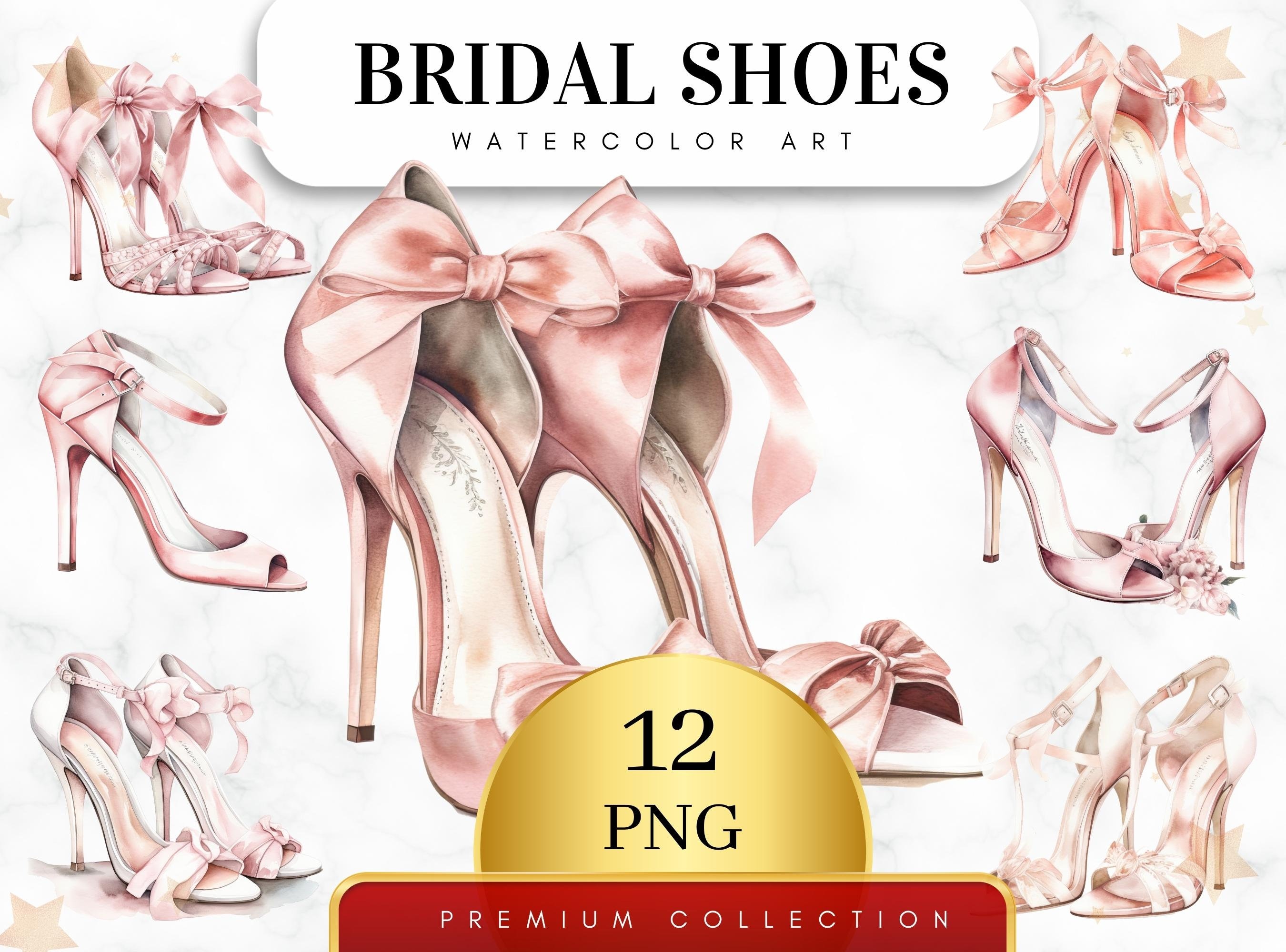 Wedding Shoe Clipart