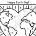 Earth Day Coloring (color by Number, Letter, Addition, Subtraction ...