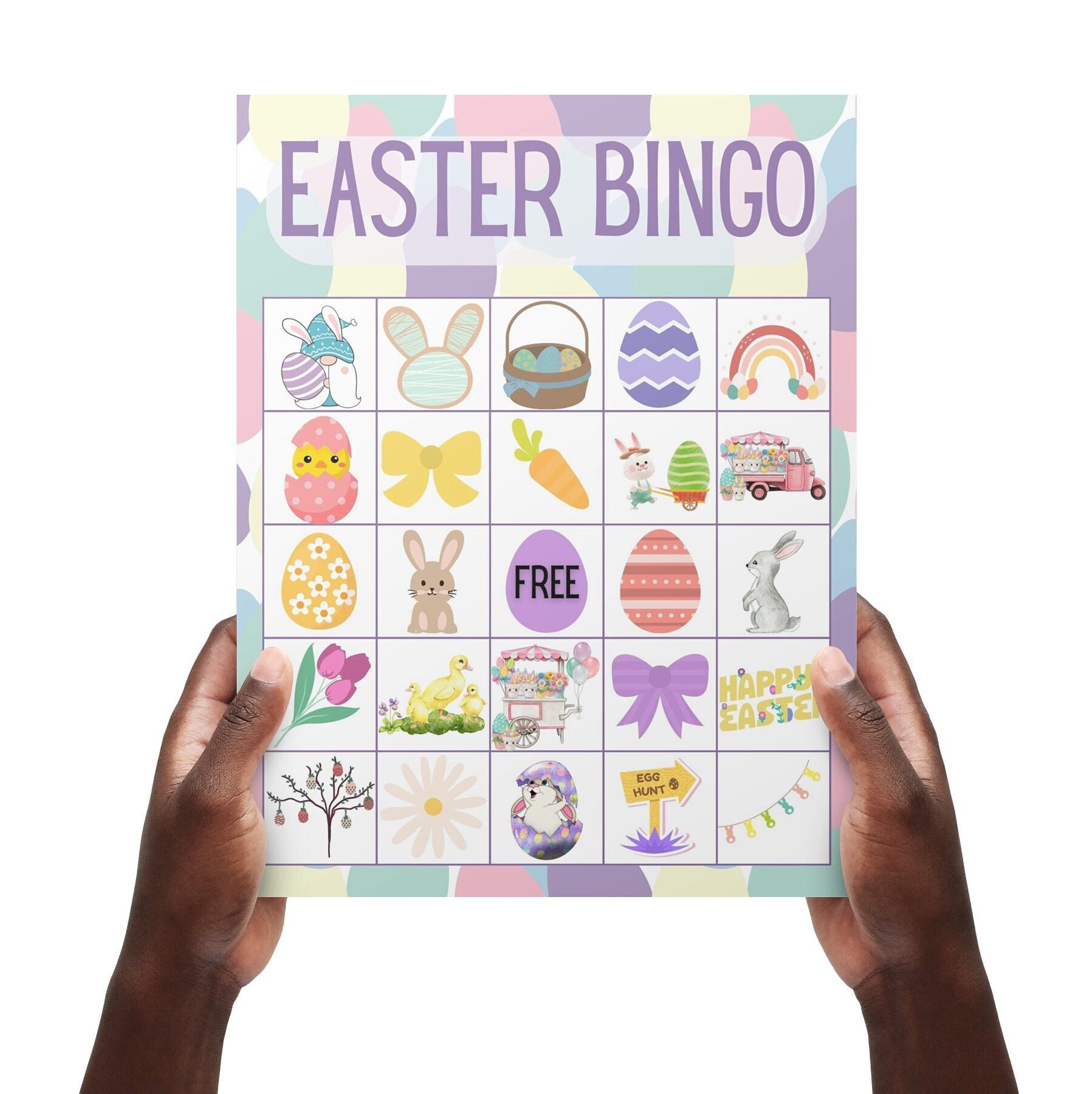 Easter Bingo Printable -- 20 - Etsy