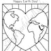 Earth Day Coloring (color by Number, Letter, Addition, Subtraction ...