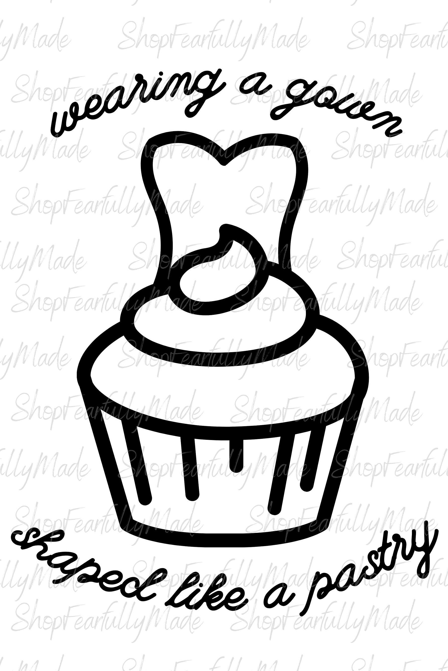 Wearing a Gown Shaped Like a Pastry Taylor Swift Speak Now PNG Digital ...