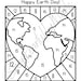 Earth Day Coloring (color by Number, Letter, Addition, Subtraction ...