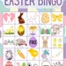Easter Bingo Printable -- 20 - Etsy