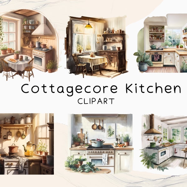 Kitchen Clipart - Etsy