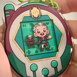 Datv: Tamagotchi Emmrich - 2.5" Acrylic Charm - Etsy
