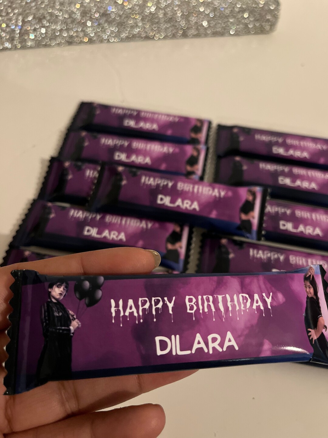 Wednesday Theme Chocolate Bars Kitkat - Etsy
