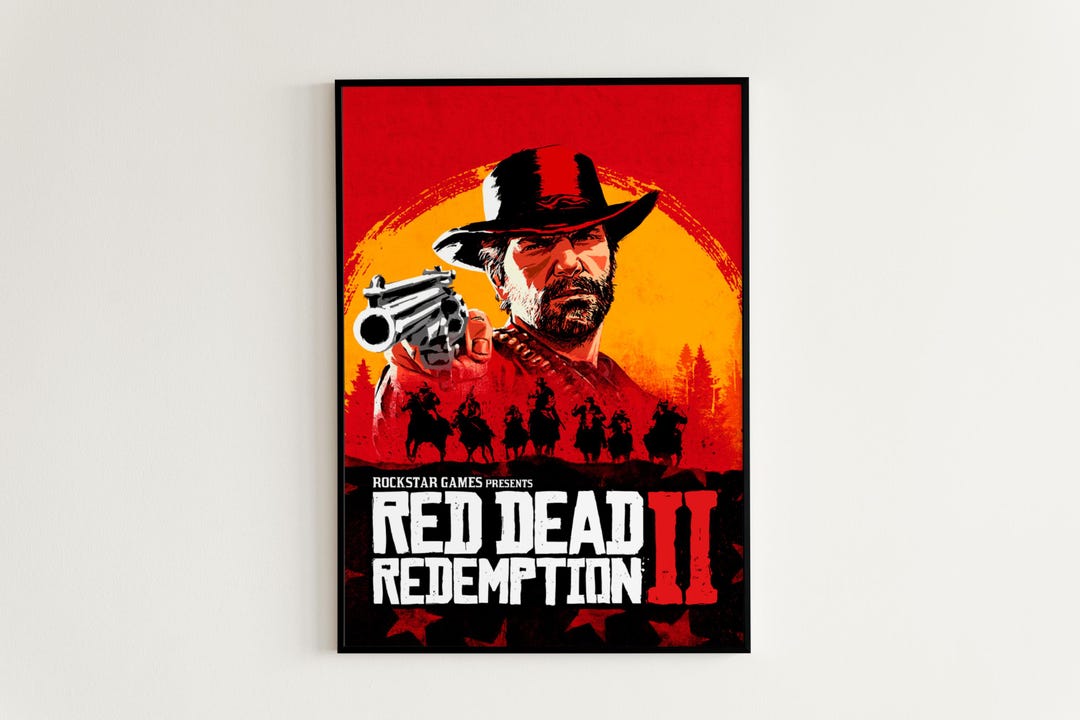 Red Dead Redemption 2 Poster, Red Dead Poster, Red Dead, John Marsden ...