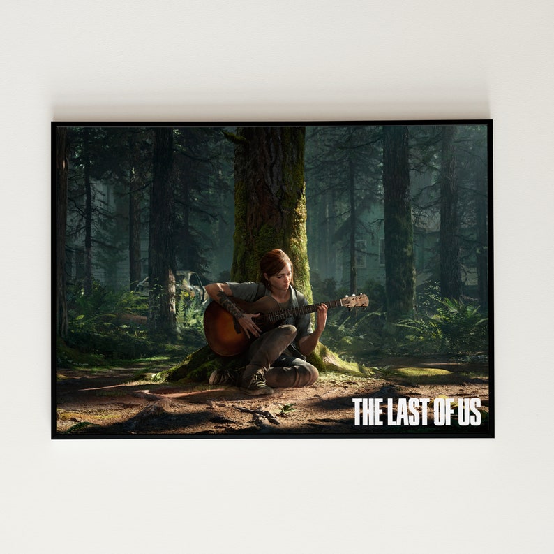 The Last of Us Poster Ellie Last of Us Gaming Poster - Etsy