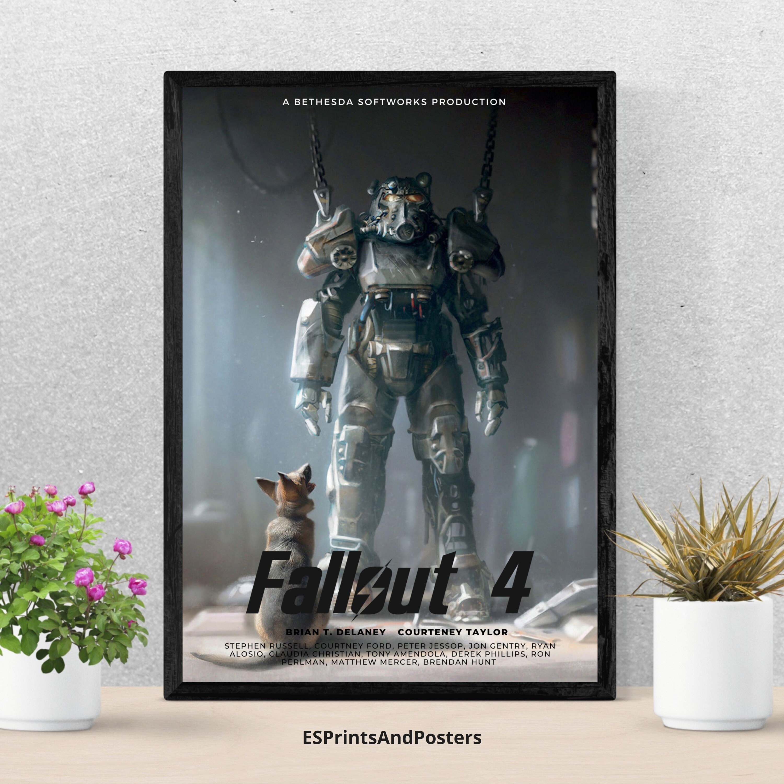 Fallout 4 Poster Vault Tec Gaming Poster Fallout Poster - Etsy UK