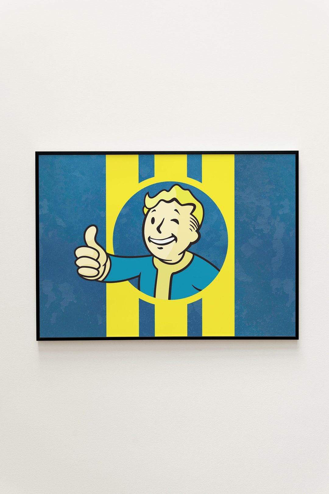 Fallout Vault Boy Poster, Vault Tec Gaming Poster, Fallout Poster, New ...