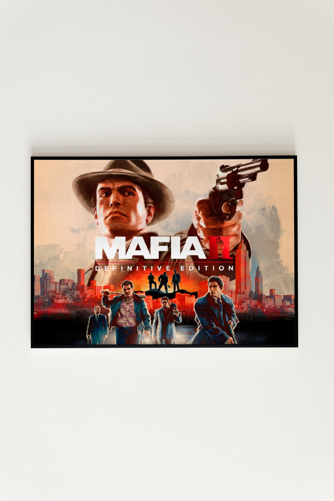 Mafia 2 Definitive Edition Poster, Mafia Game Poster, Mafia 3, Tommy ...