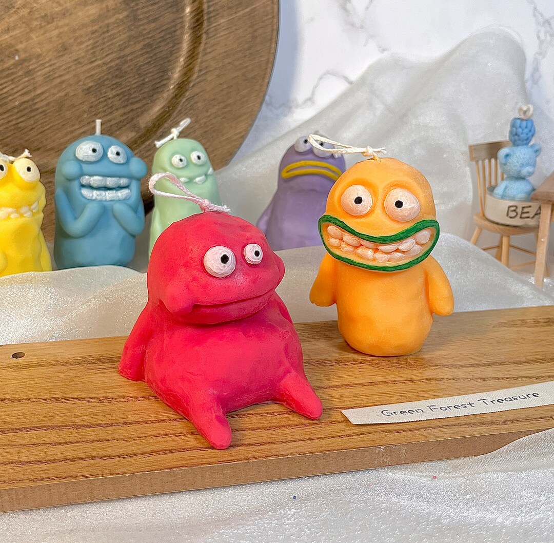 Cosmic Mud Squad Candles, Adorably Silly Alien Mud Monster Squad ...
