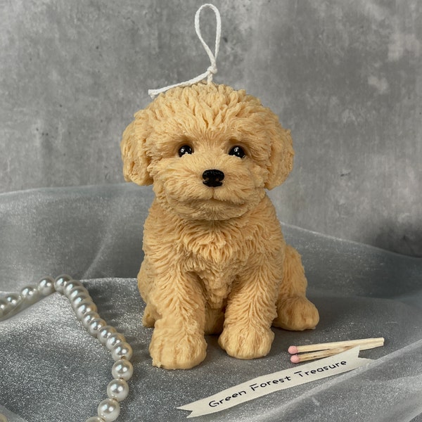 Dog Candle - Etsy