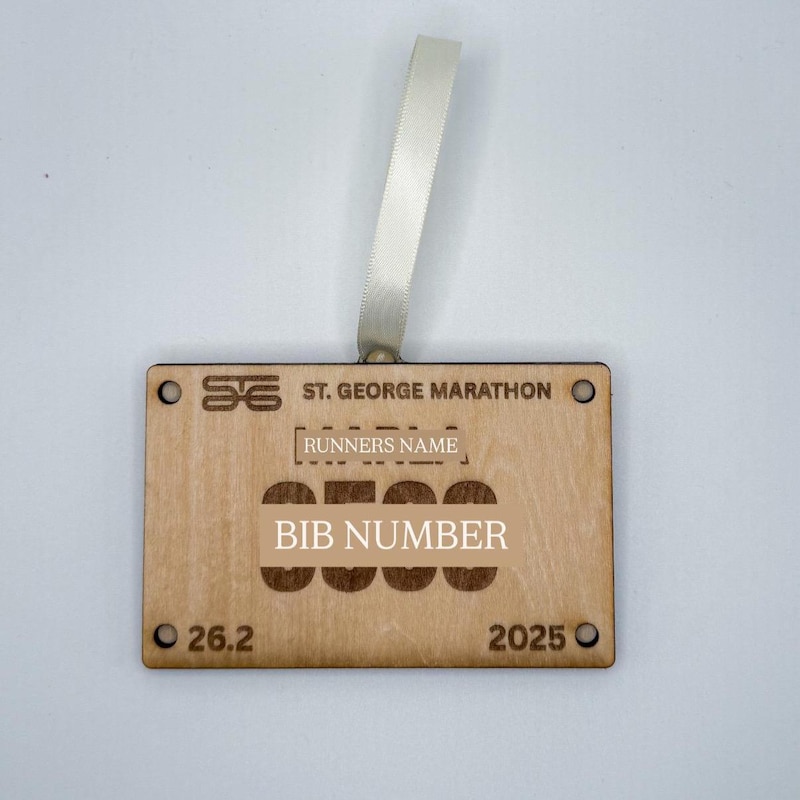 Custom Race Bib - Etsy