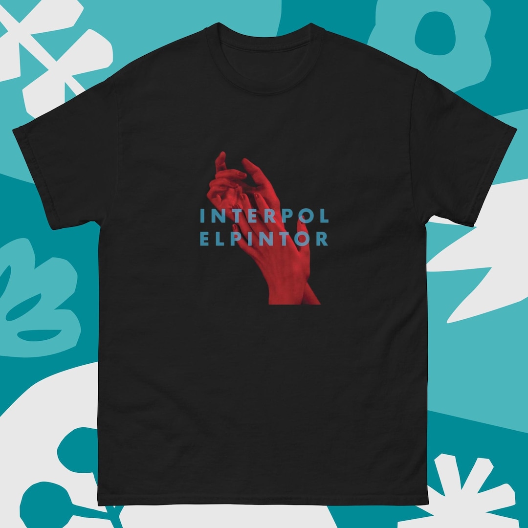 Interpol El Pintor Graphic T-shirt Vintage - Etsy