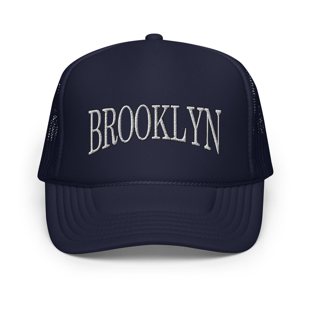 Brooklyn New York Embroidered Trucker Hat, Mens Baseball Cap, Hats for ...