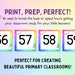 Llama Themed Alphabet and Number Posters for Primary Classrooms - 3 ...