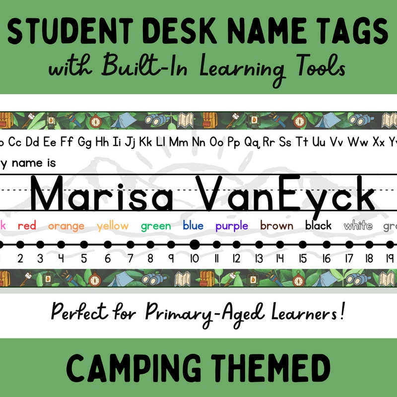 Desk Name Tags - Etsy