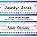 Ocean Themed Desk Name Tags for Primary Students - Editable Version ...