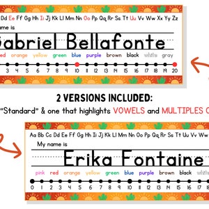Desert Themed Desk Name Tags for Primary Students - Editable Version ...