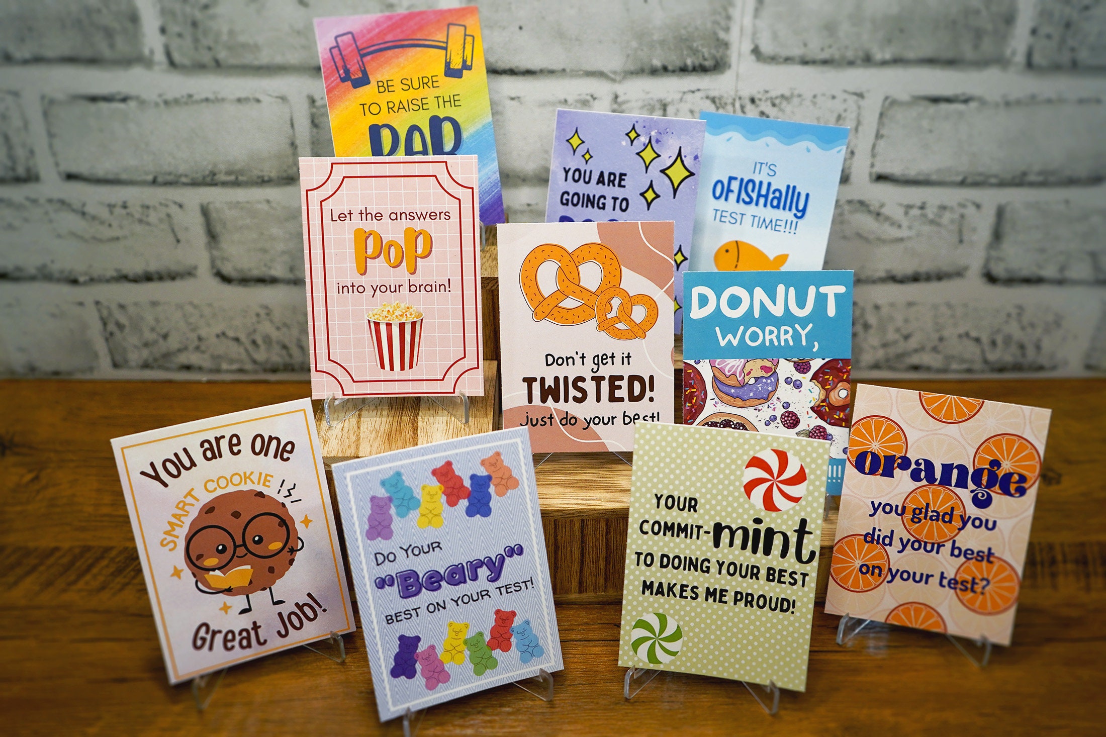 Student Treat Tags - Editable Testing Themed Treat Tags for Students - Etsy