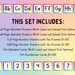 Rainbow Themed Alphabet and Number Posters for Primary Classrooms - 3 ...