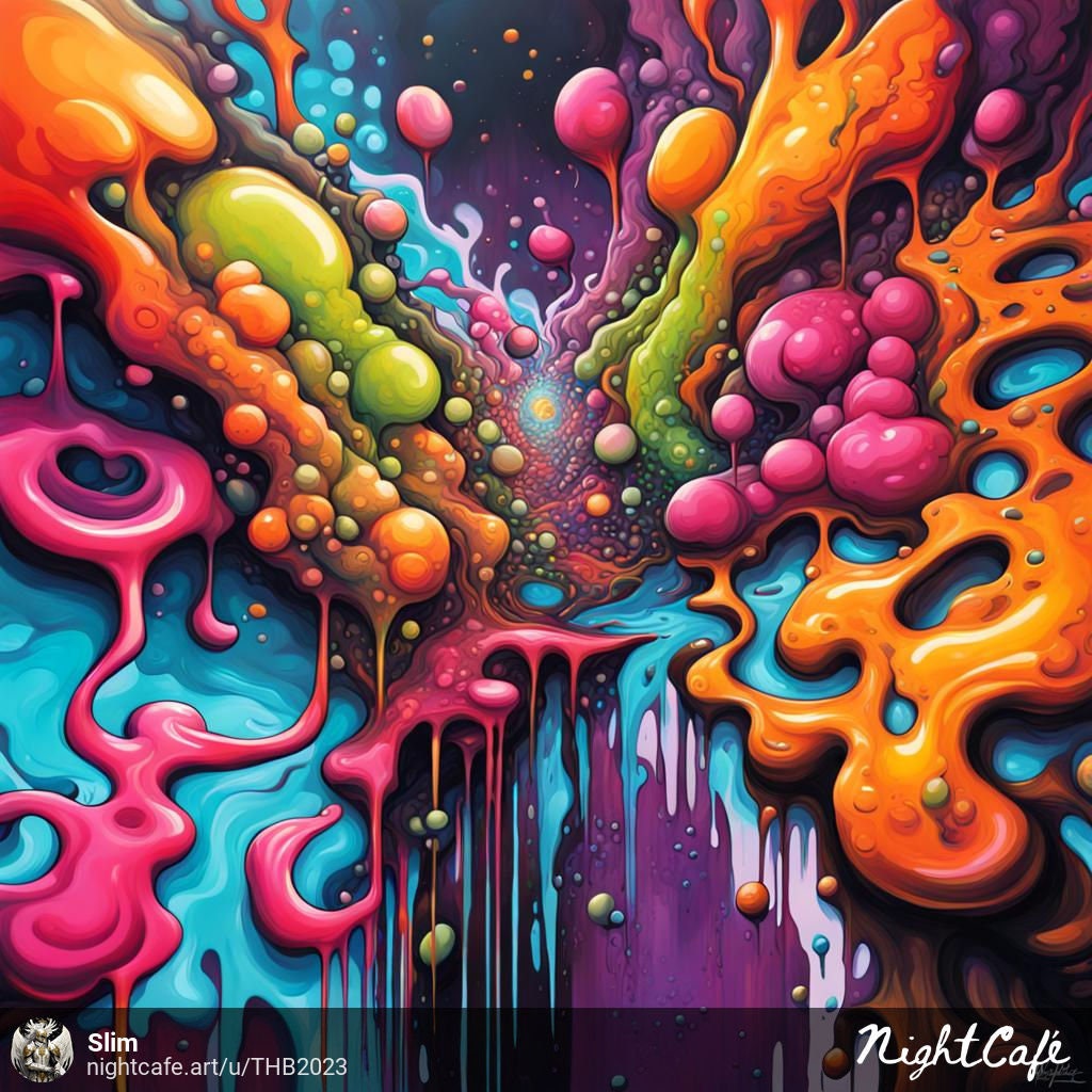 Psychedelic Splash Art Digital Download - Etsy