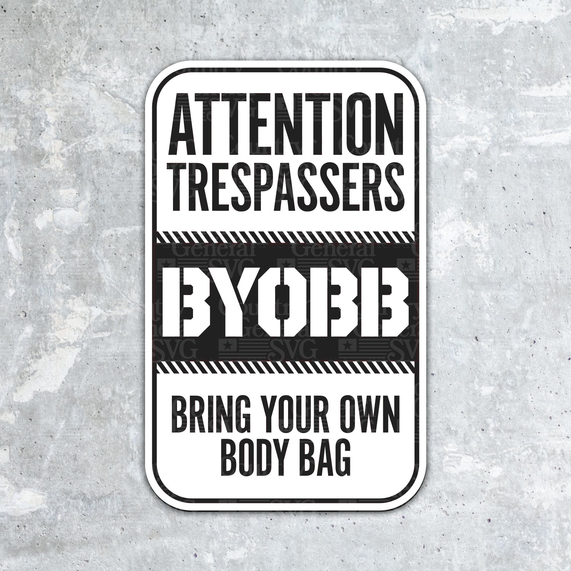 Warning Sign Bundle SVG | PNG | Eps, 2nd Amendment Svg, Funny No ...