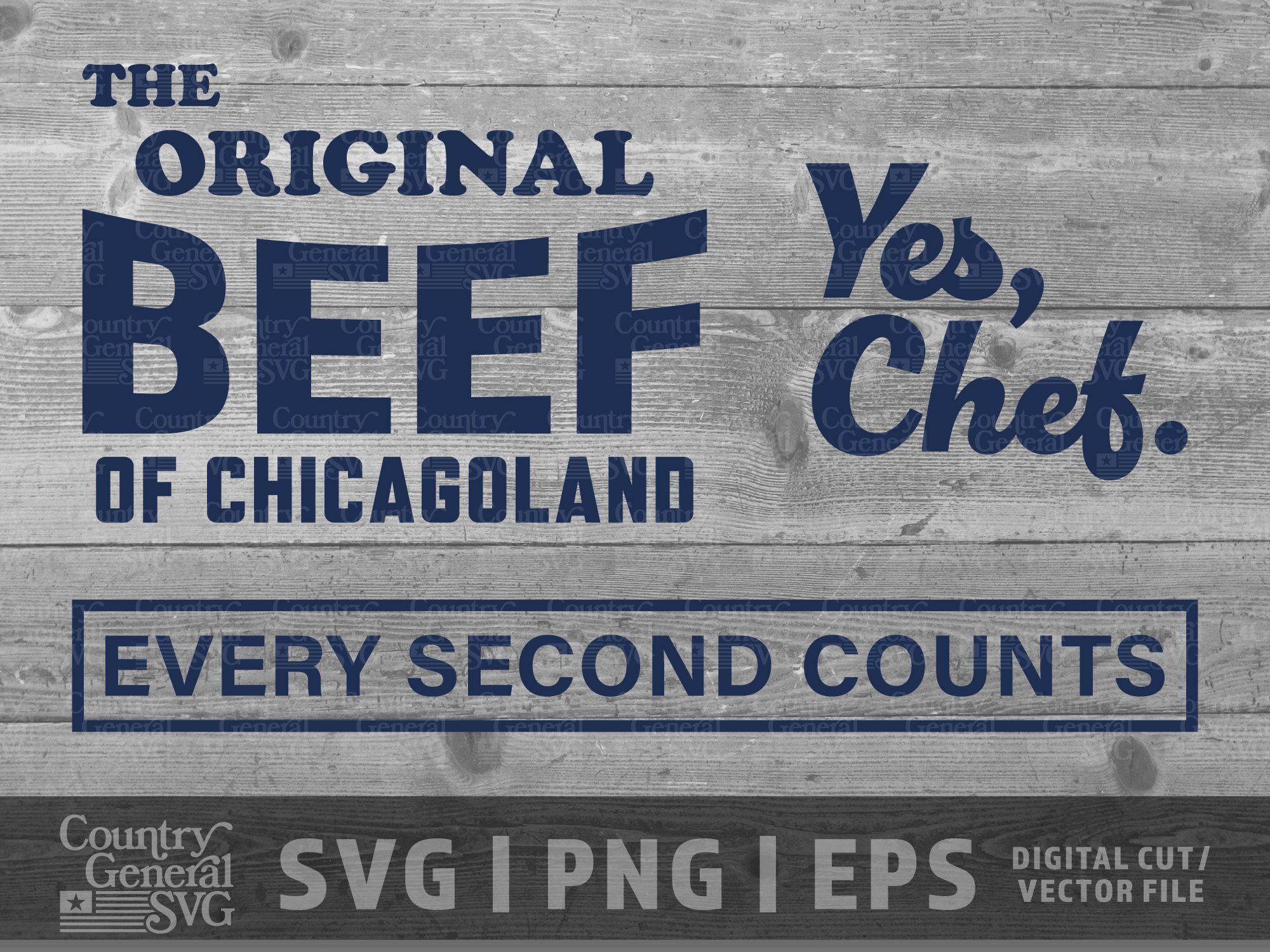 Restaurant Tv Show SVG, the Beef Svg, Tv Show Cricut Files, Restaurant ...