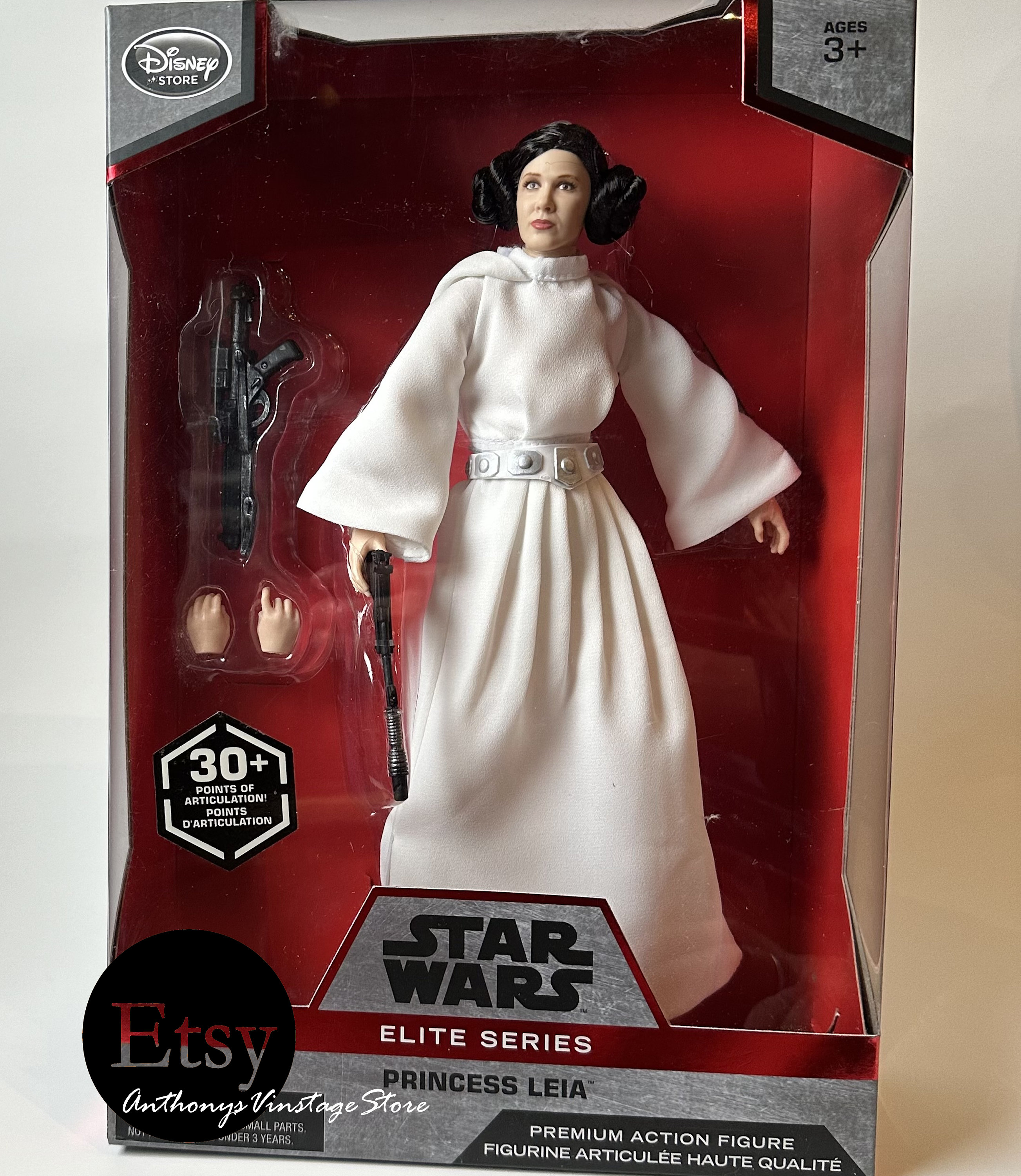 Princess Leia Doll Figure Elite Series 2016 New in Box - Etsy
