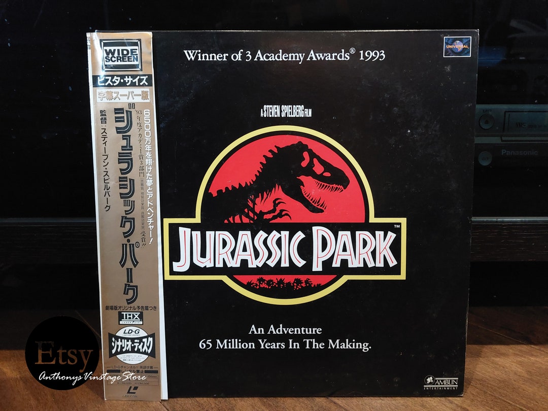 Jurassic Park Laserdisc Japanese Import - Etsy