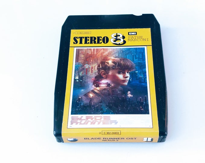 Blade Runner Soundtrack Custom 8 Track Cassette Tape - Etsy