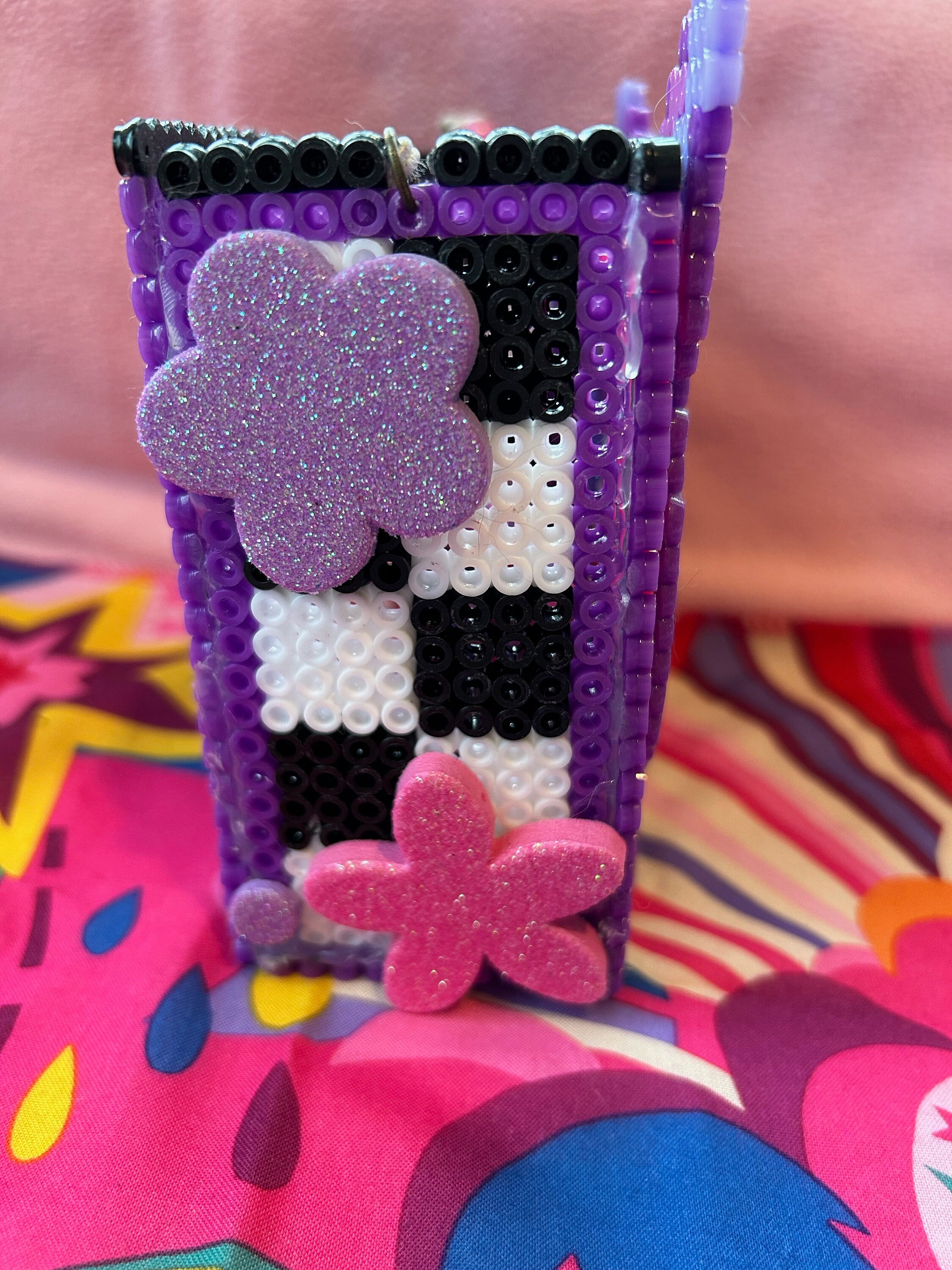 My Melody and Kuromi Perler Bead Decorative Purses Sanrio Anime Cute ...